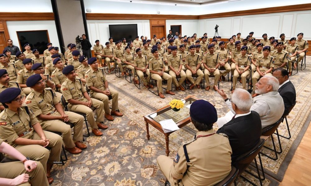 Modi says change perception, Indian police force has served beautifully ...