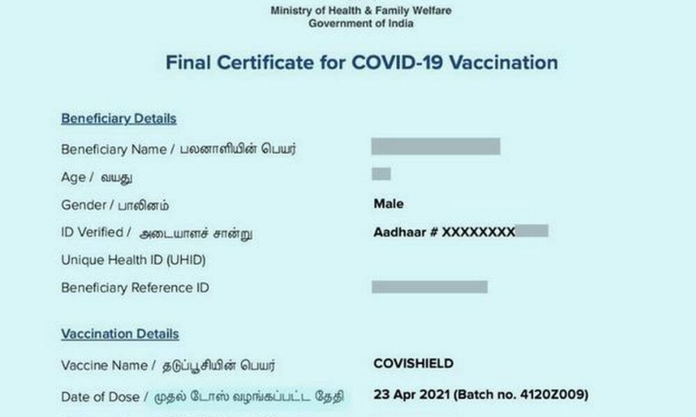 Amid the India-UK tussle over the vaccination status of Indians.