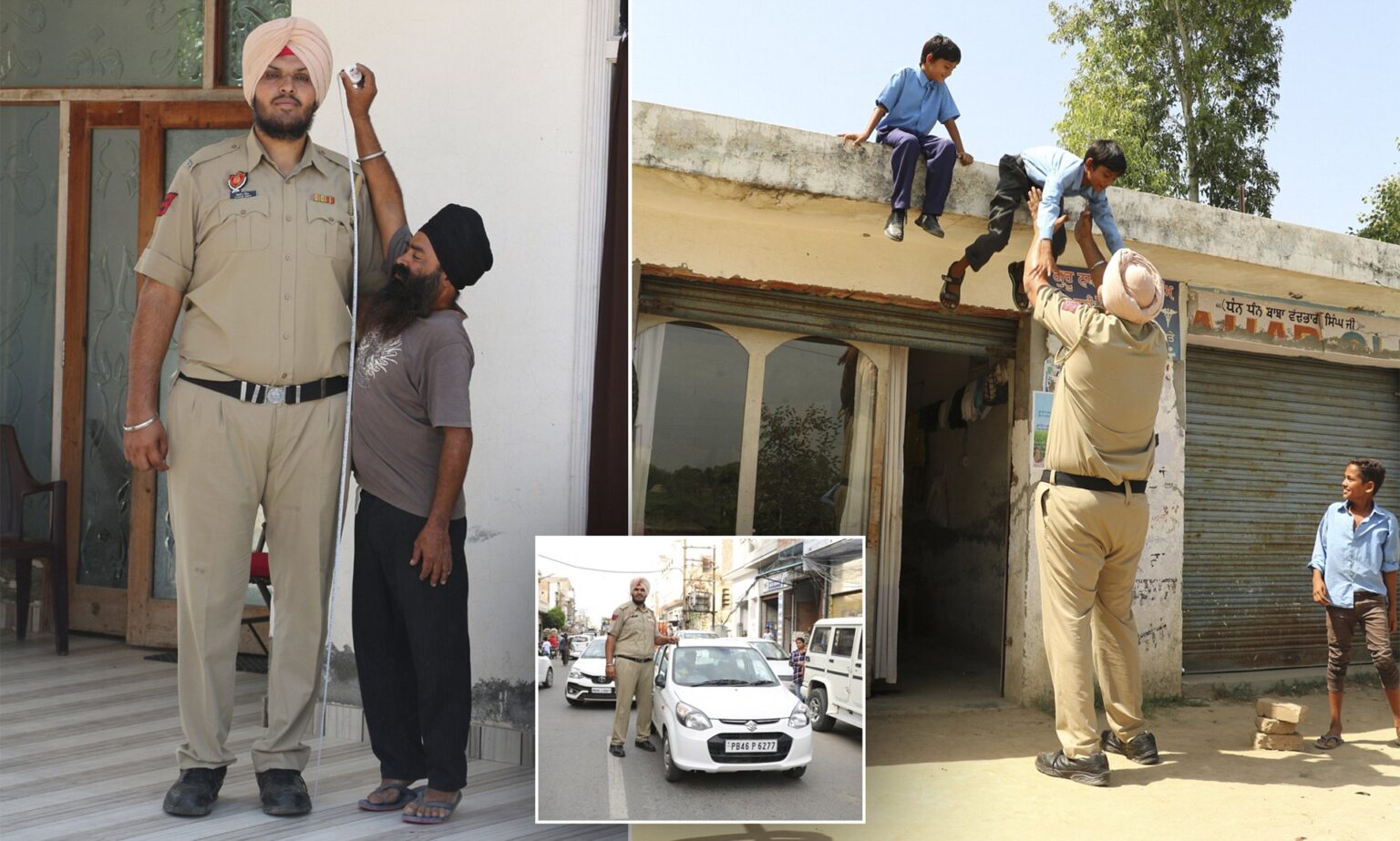 Meet the tallest police officer of India, Jagdeep Singh
