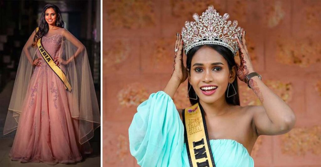 Sruthy Sithara 1st Women to win Miss Trans Global 2021
