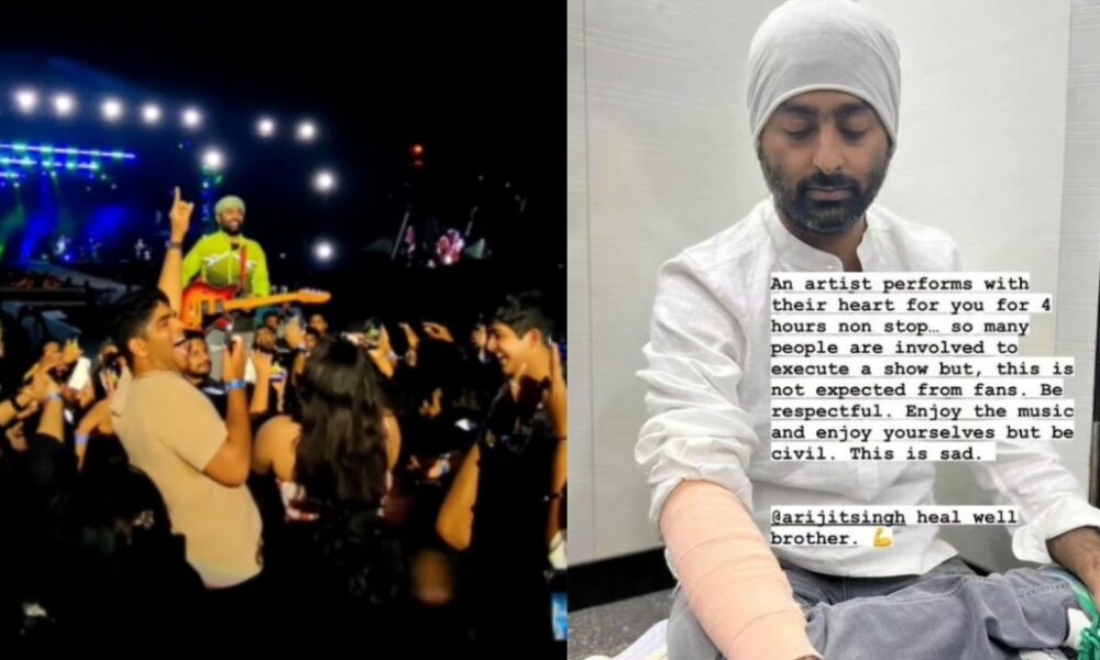 What happened to Arijit Singh in Aurangabad show, read report