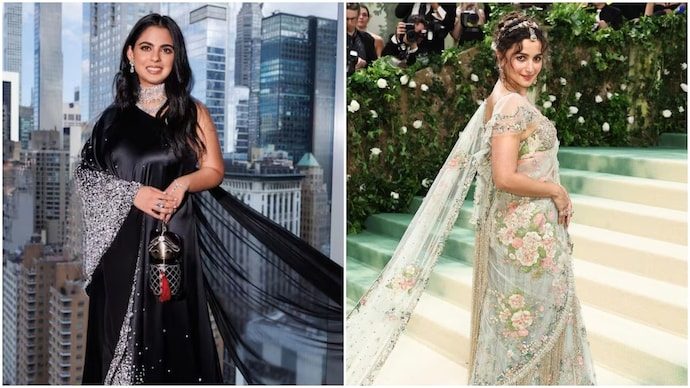 Indian Stars Shine at Met Gala: Iconic Looks from Isha to Alia : Indian ...