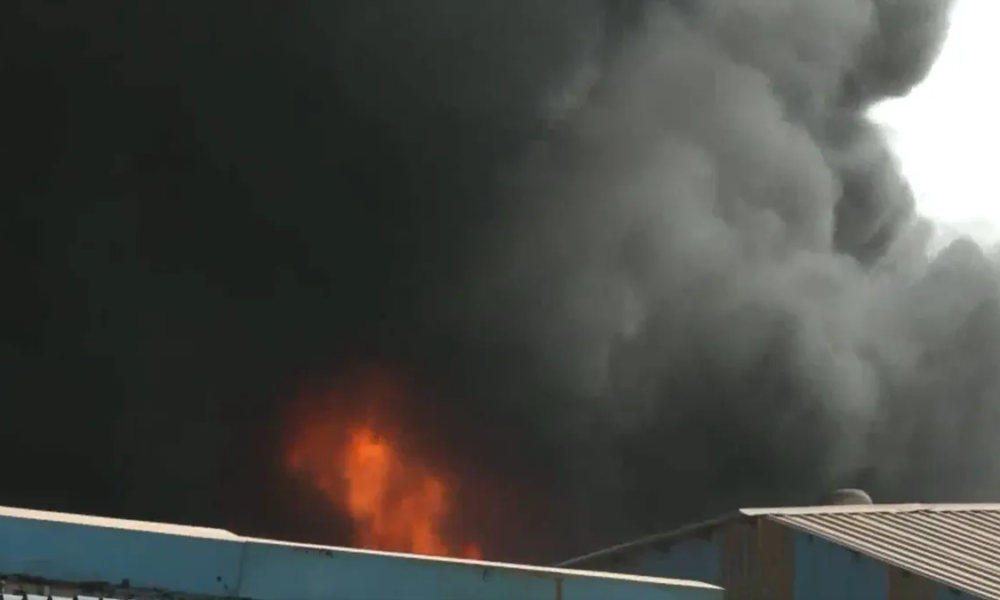 Major Fire at Chemical Factory in Vatva GIDC : Indian Daily Post